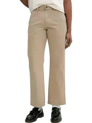 Dickies Logo Patch Straight-leg Carpenter Trousers - Neutrals