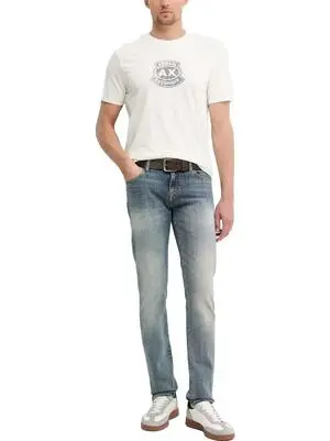 Armani Exchange Logo-print Short-sleeve T-shirt - White