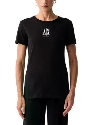 ARMANI EXCHANGE Armani Exchange Logo Embroidered T-Shirt