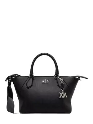 Armani Exchange Logo-detail Cross Body Bag - Black
