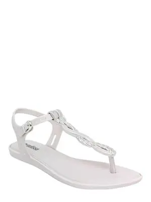 Melissa Solar M Chic Braided Strap Sandals - Neutrals