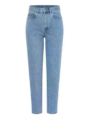 DR. DENIM Nora High-waist Tapered Leg Jeans - Blue