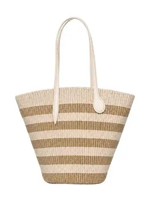 LIFFNER Straw Basket Cream - Multi