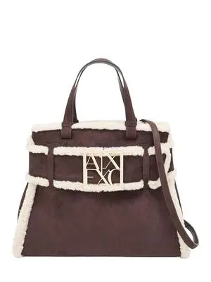 Armani Exchange Shopping Bag Soft - Brown