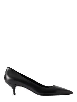 HERBERT LEVINE Pump Du Jour 50' Leather Pumps - Black