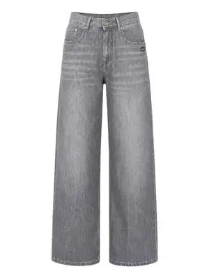 GANG Carlotta Wide-leg Jeans - Grey