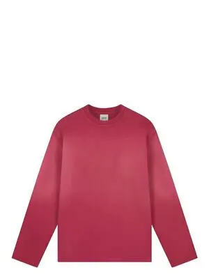 ARTE ANTWERP Crew Neck Long Sleeve Sweater - Red