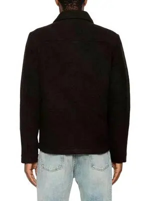 Nn07 Gael Zip-up Jacket - Brown