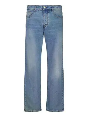 AMI Paris Jeans Classic Fit Cotton - Blue
