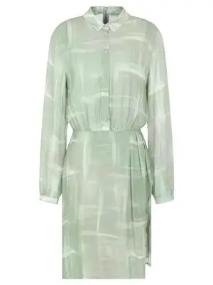 Armani Exchange Long-sleeve Mini Dress - Green