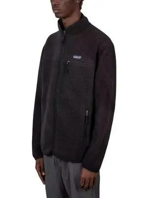 Patagonia Retro Pile Zip-up Fleece Jacket - Black