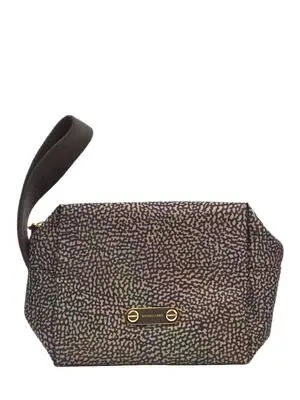 Borbonese O.p. Print Clutch Bag - Brown