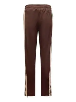 Palm Angels Logo-print Side-stripe Track Pants - Brown