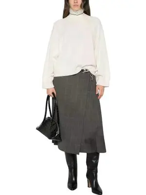 Brunello Cucinelli Raglan-sleeve Sweater - Grey
