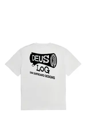 Deus Ex Machina The Log Tee Log-print T-shirt - White