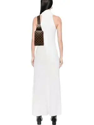 LOUIS VUITTON 2011 Damier Ebene Geronimos Crossbody Bag - Brown