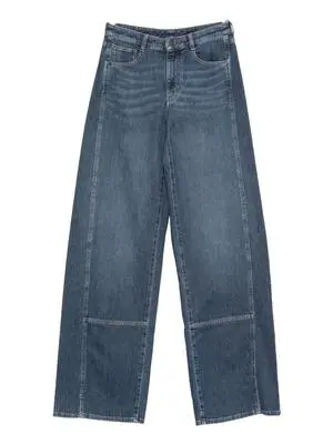 Emporio Armani Cotton Denim Jeans - Blue