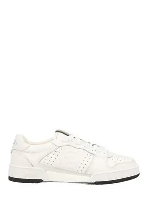 Fendi Match Leather Sneakers - White