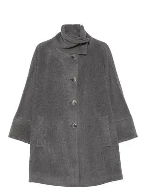 Emporio Armani Wool Coat - Grey