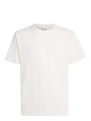 Frescobol Carioca Cotton-linen Dinis T-shirt - Ivory