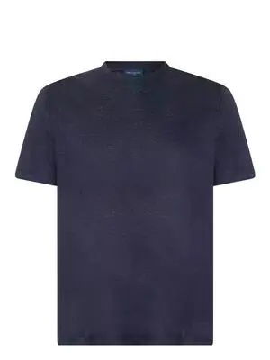 Paul & Shark Linen Short-sleeve T-shirt - Blue