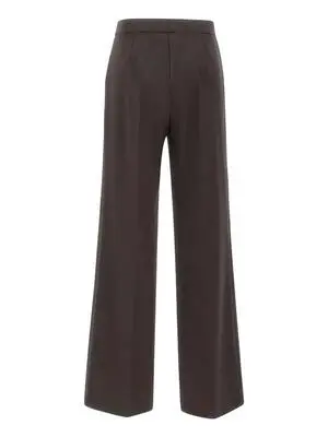 KAOS High-waisted Palazzo Pants - Brown
