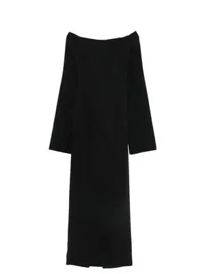 Solace London Marcella Off-shoulder Maxi Dress - Black