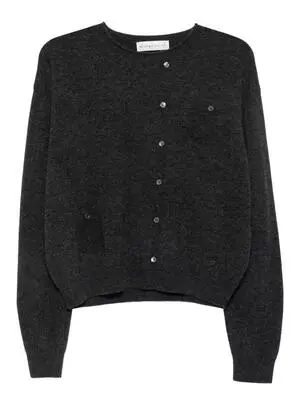 PDR PHISIQUE DU ROLE Round-neck Cardigan - Grey