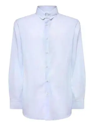 Loro Piana Striped Cotton Shirt - Blue