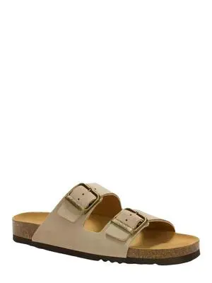 DR. SCHOLL'S SHOES Julien Buckle-fastening Suede Sandals Neutrals