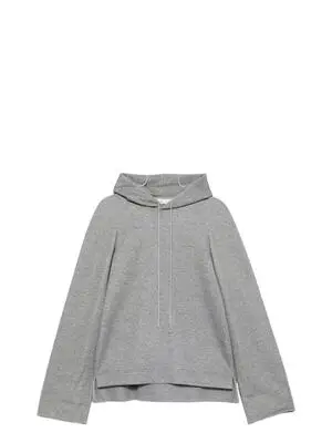 Carven Raglan-sleeve Hoodie - Grey