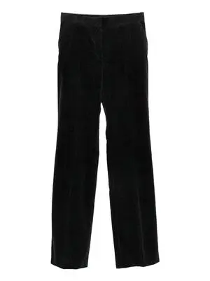 TOM FORD Polka-dot Velvet Trousers - Black