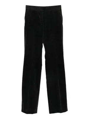 TOM FORD Polka Dot Velvet Trousers - Black