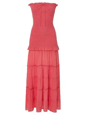 PAR Y ESCALA SL Roma Pink Dress - Red