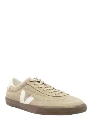 VEJA Beige Suede V-logo Sneakers - Neutrals