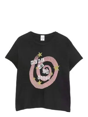 RE/DONE Graphic-print T-shirt - Black