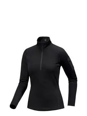 Arc'teryx Kyanite Zip-neck Sweater - Black