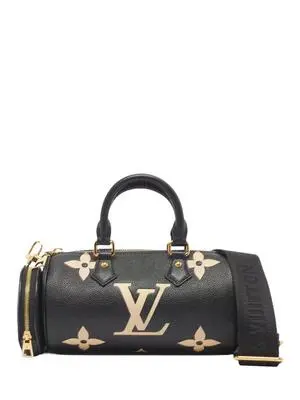 LOUIS VUITTON Papillon Bb Monogram Empreinte Mini Bag - Black