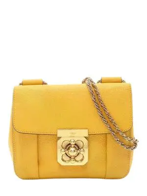 Chloé Elsie Shoulder Bag - Yellow