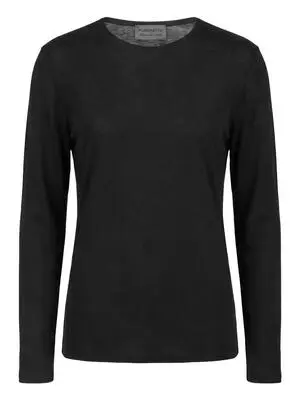PUROTATTO Long-sleeve T-shirt - Black