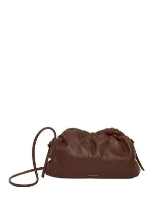 MANSUR GAVRIEL Mini Cloud Clutch Bag - Brown