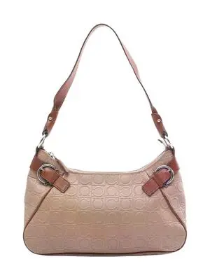 FERRAGAMO Gancini Shoulder Bag - Neutrals