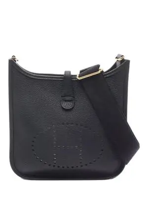 Hermès 2026 23 Evelyne Clemence Shoulder Bag - Black
