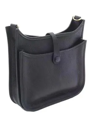 Hermès Hermès Evelyne Clemence Shoulder Bag Black