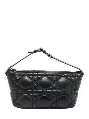 Dior 2022 Medium Travel Nomad Macrocannage Tote Bag - Black