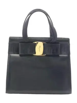 FERRAGAMO Vara Ribbon Handbag - Blue