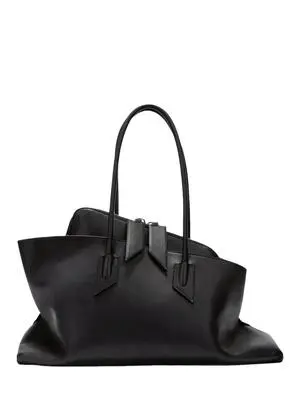 Attico La Passeggiata Medium Top Handle - Black