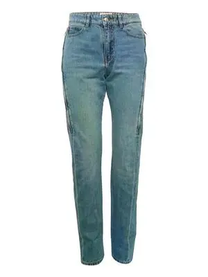 Zadig&Voltaire Faded-wash Denim Trousers - Blue