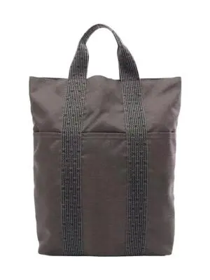 Hermès Hermès 2010s Yell Line Kabas Tote Bag Brown