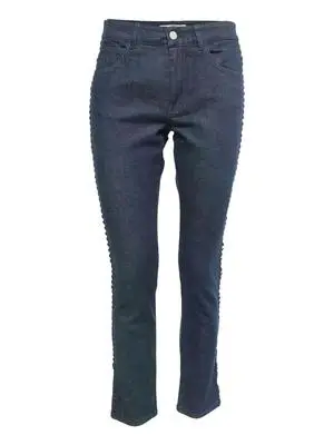 See By Chloé Bead-embellished Denim Jeans - Blue